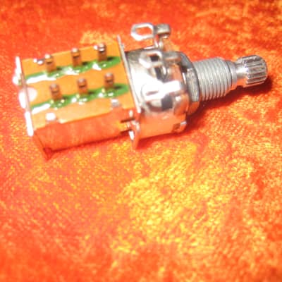 Allparts Potentiometer Push - Pull Pot 250K for Guitar | Reverb