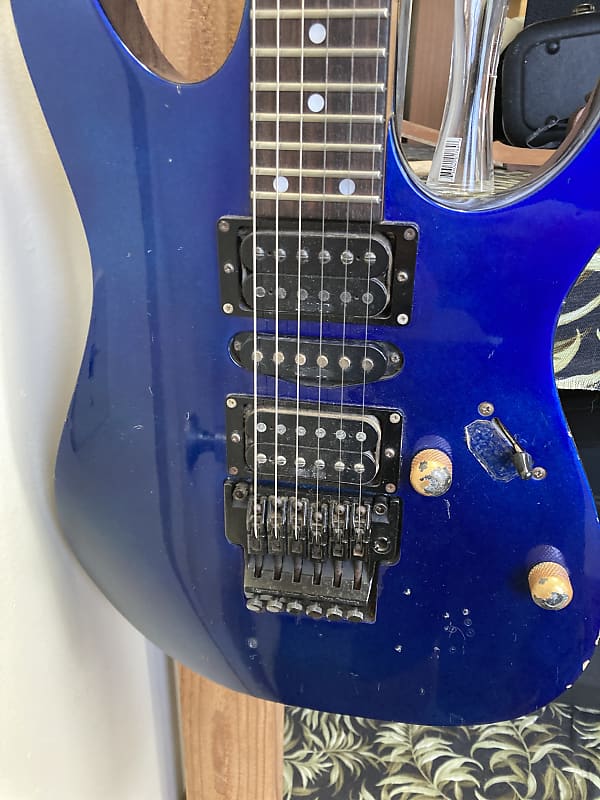 Ibanez RG550 Cobalt blue | Reverb
