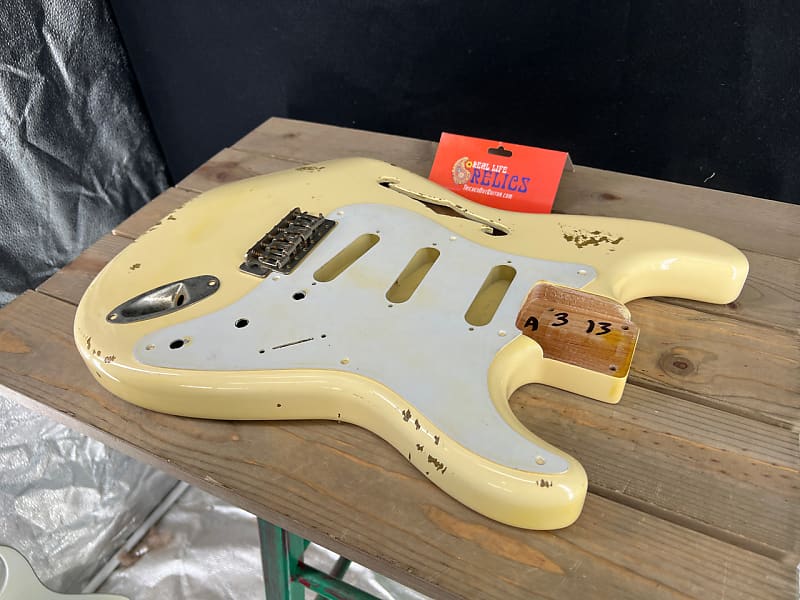 Real Life Relics Thinline F Hole Strat® Stratocaster® Body | Reverb