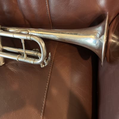 King Master Model Bb trumpet (Triple silver plated) (1929) | Reverb