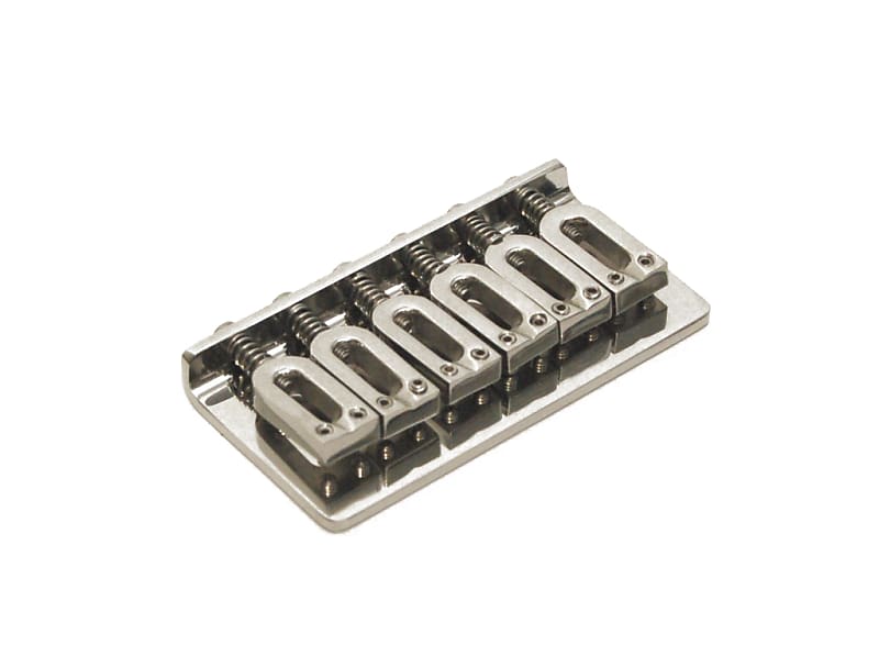 Hipshot Stainless Steel Hardtail 6 string bridge - Modern | Reverb