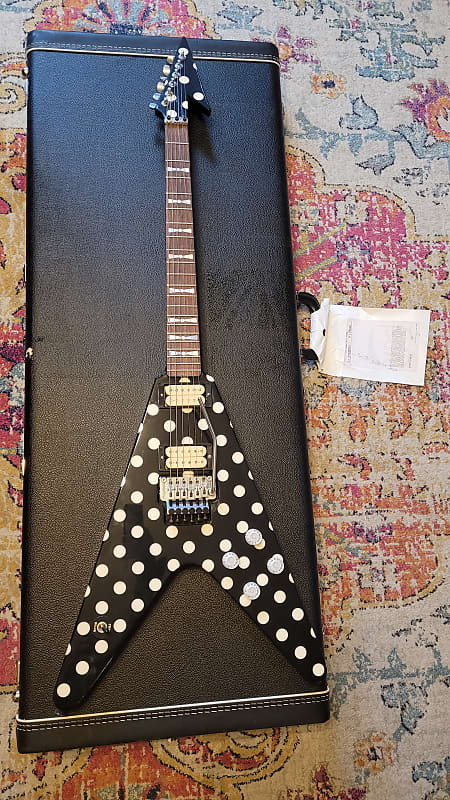 GMW Randy Rhoads V 2014 - Polka dot like Sandoval and Jackson | Reverb