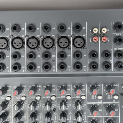 Soundcraft Spirit FX8 mixer w/ Lexicon effects & Rack ears | Reverb