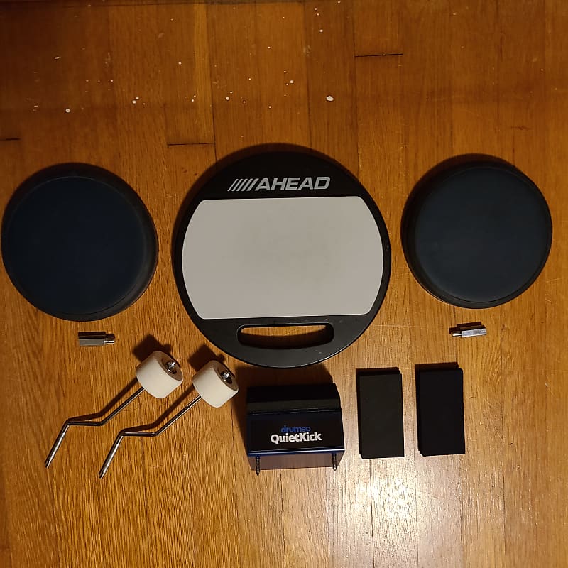 Practice Pad Bundle w/Drumeo Quiet Kick, Ahead Snare Pad, and | Reverb