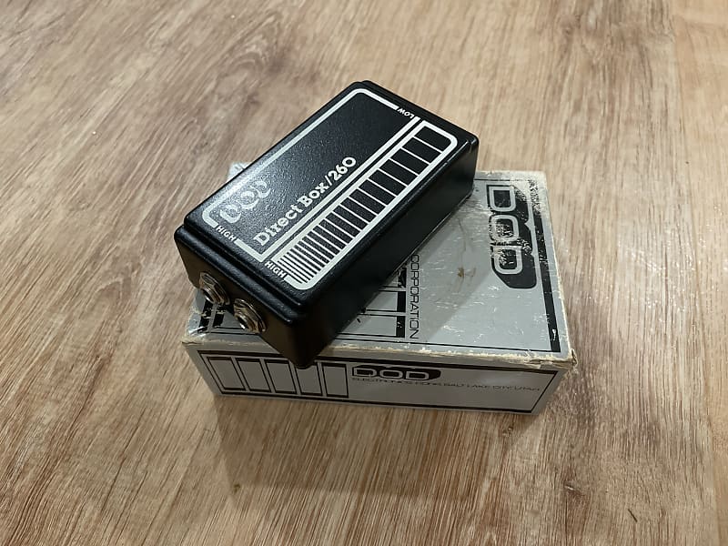 DOD Direct Box 260 Passive 1980s - Black | Reverb