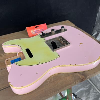 Real Life Relics Tele® Body Double Bound Aged Shell Pink #2 | Reverb