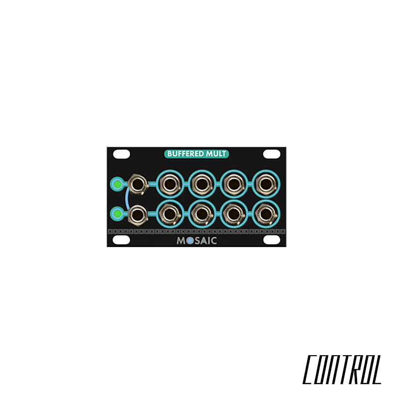 Mosaic 1U Buffered Signal Multiplier (Black) | Reverb UK