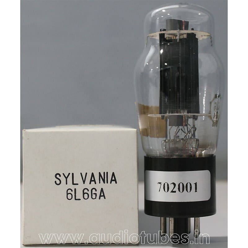 6L6GA Sylvania D Getter Made in U.S.A Amplitrex Tested#702001 | Reverb