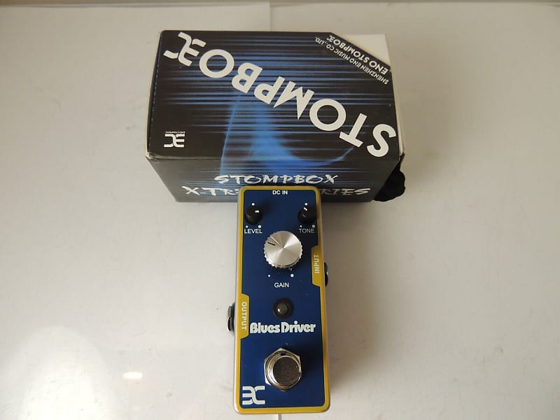 Eno EC Pedals Blues Driver Overdrive Effects Pedal Free USA | Reverb