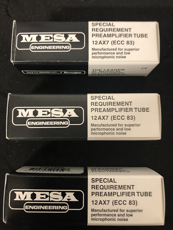 Mesa Boogie 12AX7 ( ECC 83) Premium Tubes | Reverb