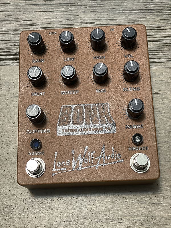 Lone Wolf Audio Bonk Turbo Caveman 16 20xx - Orange | Reverb