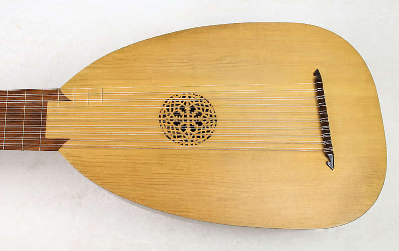 RARE 1974 John Rollins 10-Course Renaissance Lute w/Original | Reverb