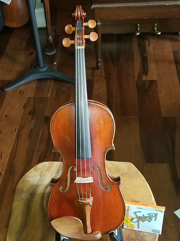 Revived Antique Fiddle Old Vintage Maggini Copy 4/4 German | Reverb