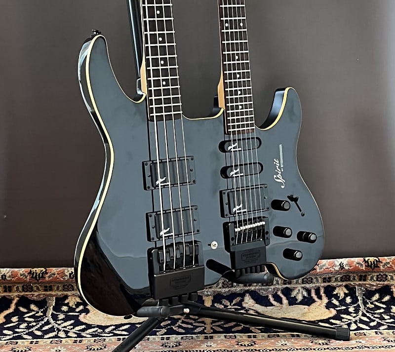 Spirit by Steinberger Headless Double Neck - 6 String/Bass | Reverb UK