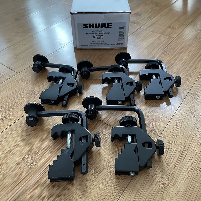 Shure A56D - Black - 5 pack - Excellent Condition | Reverb