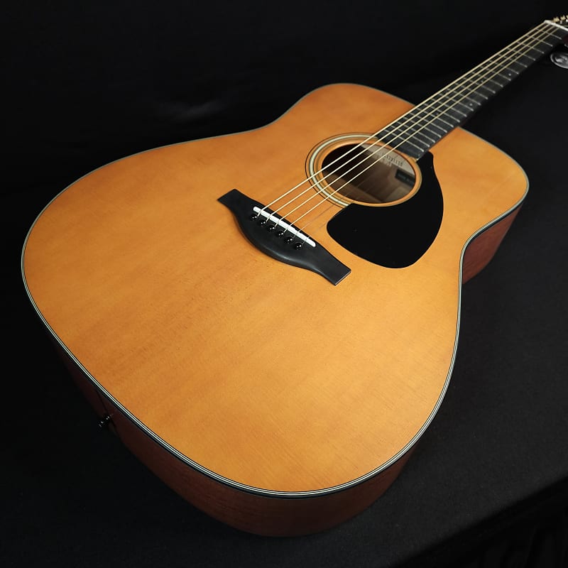 Yamaha FG3 Red Label Acoustic Guitar w/Bag | Reverb