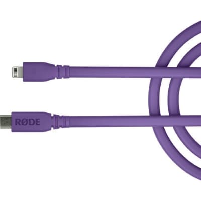 Rode SC19-Purple 1.5m USB-C to Lightning Cable in Purple | Reverb