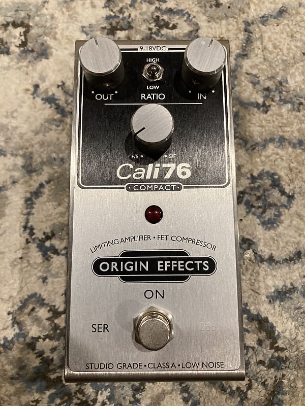Origin Effects Cali76 Compact Compressor/Limiter (three-knob | Reverb