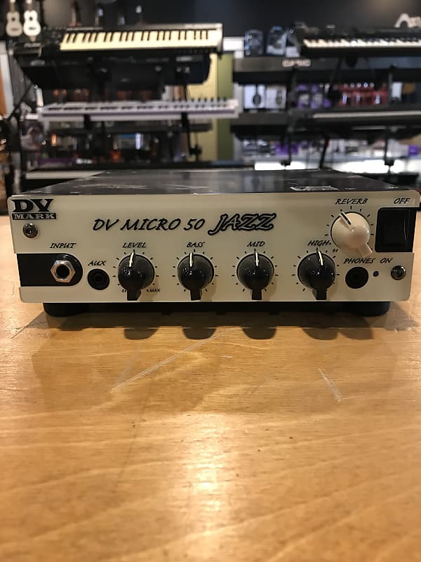 DV Mark DV Micro 50 Jazz 2010s - Black & White | Reverb