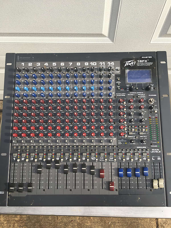 Peavey 16 FX Mixer Black | Reverb