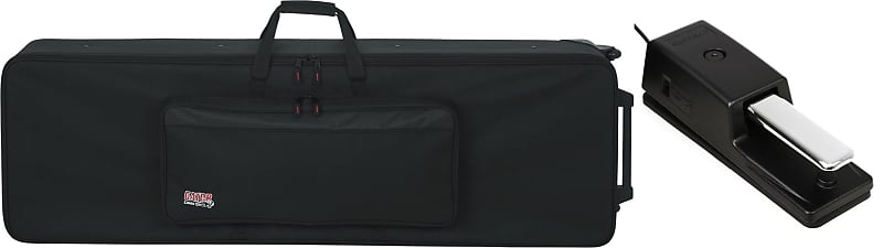 Gator GK-88 Semi-Rigid Keyboard Case Bundle with Roland DP-10 | Reverb