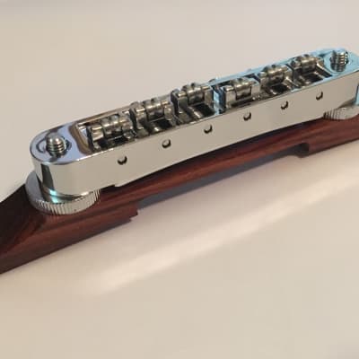 ROLLER ADJUSTOMATIC BRIDGE FOR GRETSCH GUITARS With Rosewood | Reverb