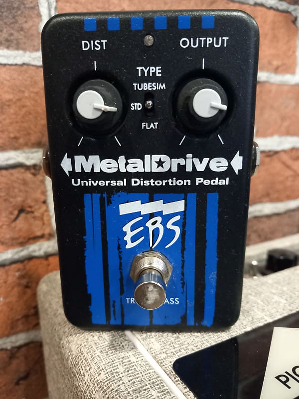 EBS Metal Drive Universal Distortion Pedal | Reverb