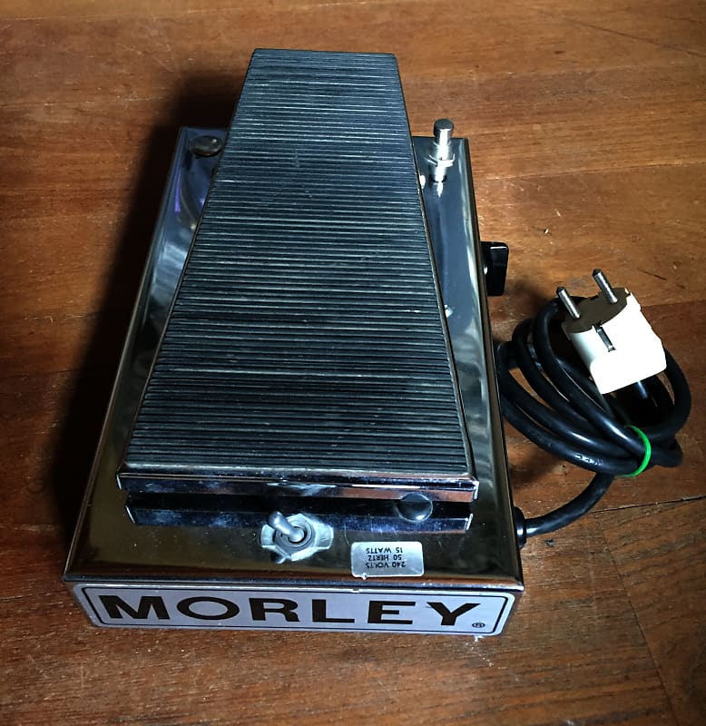 Morley Volume Boost VBO 1970 Metal Box 220 Volts European | Reverb