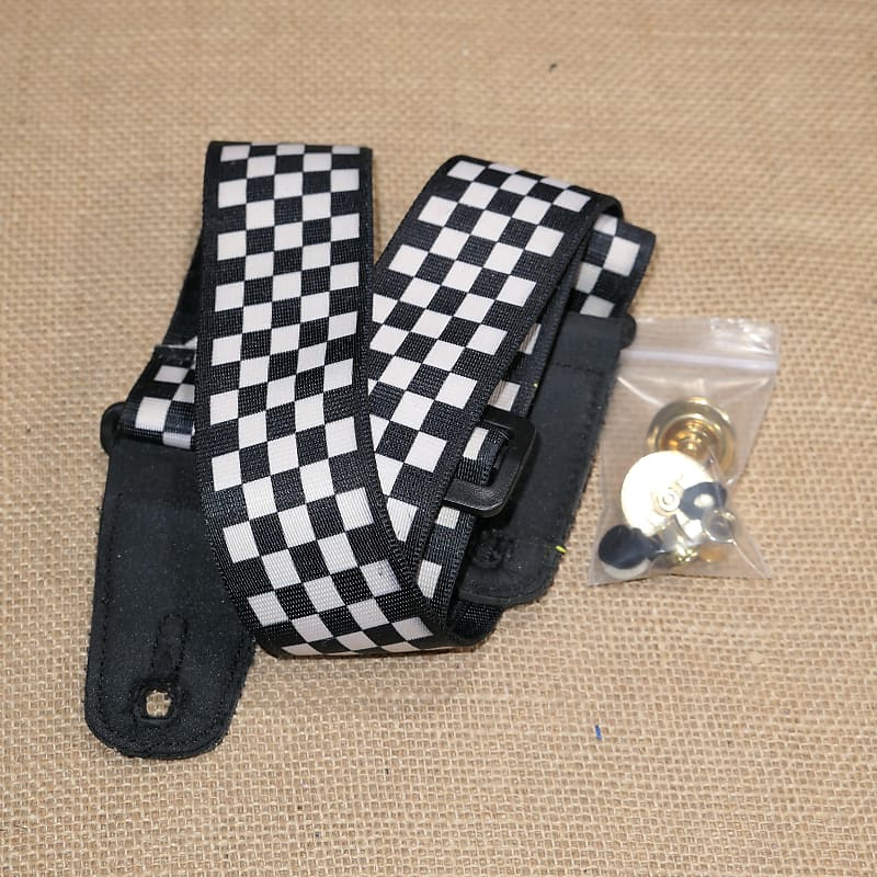 Dunlop Straplok Dual Design Strap Retainer System Gold Strap | Reverb