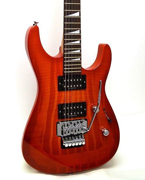 Jackson DX10D Dinky X Series Electric Guitar - Custom Fiery | Reverb