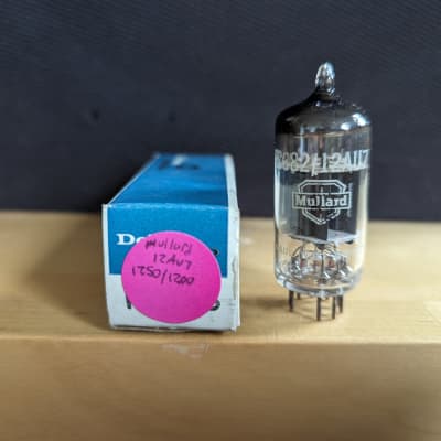 Mullard PAIR ECC82 12AU7 valve tube 1952 | Reverb