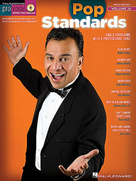 ProVocal #26 Pop Standards w/CD Men's Edition | Reverb