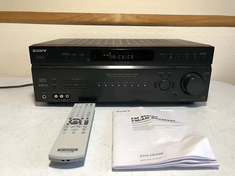 Sony STR-DE598 Receiver 6.1 Channel Surround Sound HiFi | Reverb