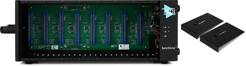 API 500-8 8-slot 500 Series Lunchbox Bundle with API Rack | Reverb