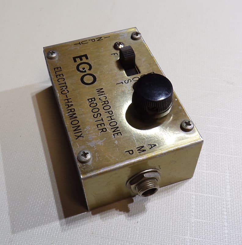 Electro-Harmonix EGO Microphone Booster 1972 - Stock, with | Reverb