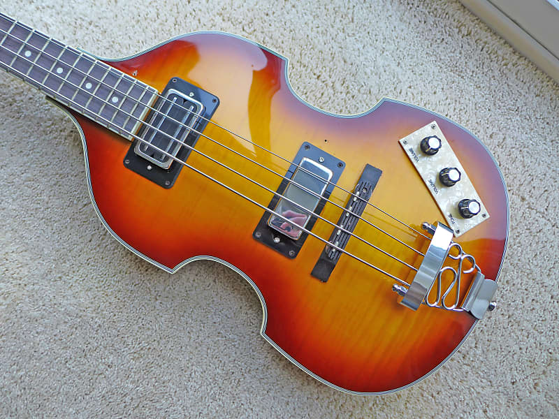 Modded Rogue VB100 Violin Bass | Reverb