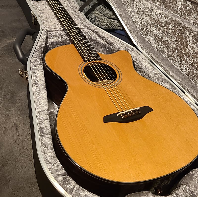Furch Yellow BAR-Cr Acoustic Baritone Guitar with LR Baggs | Reverb