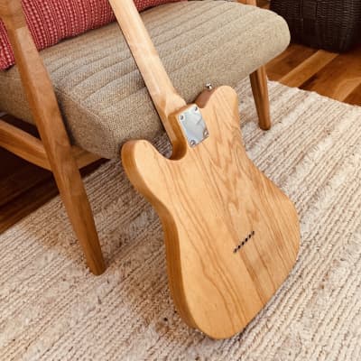 Guitar Mill Partscaster Telecaster Oil Finish Swamp Ash with | Reverb