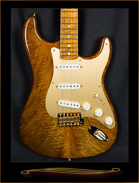 Fender Custom Shop Artisan Claro Walnut Stratocaster Natural | Reverb