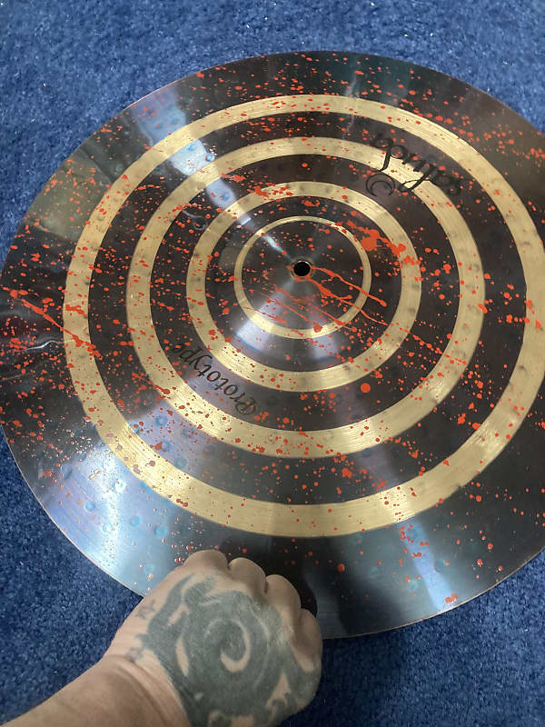 Saluda Blood splatter 20 inch crash 2024 | Reverb