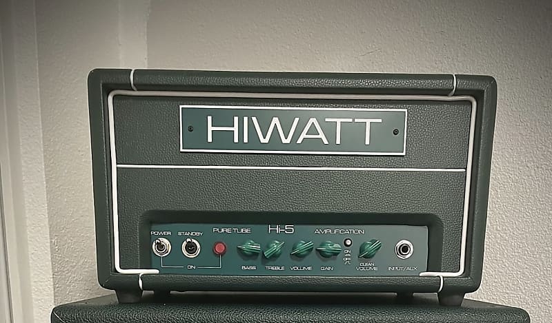 Hiwatt Hi-5 420 head custom control panel | Reverb