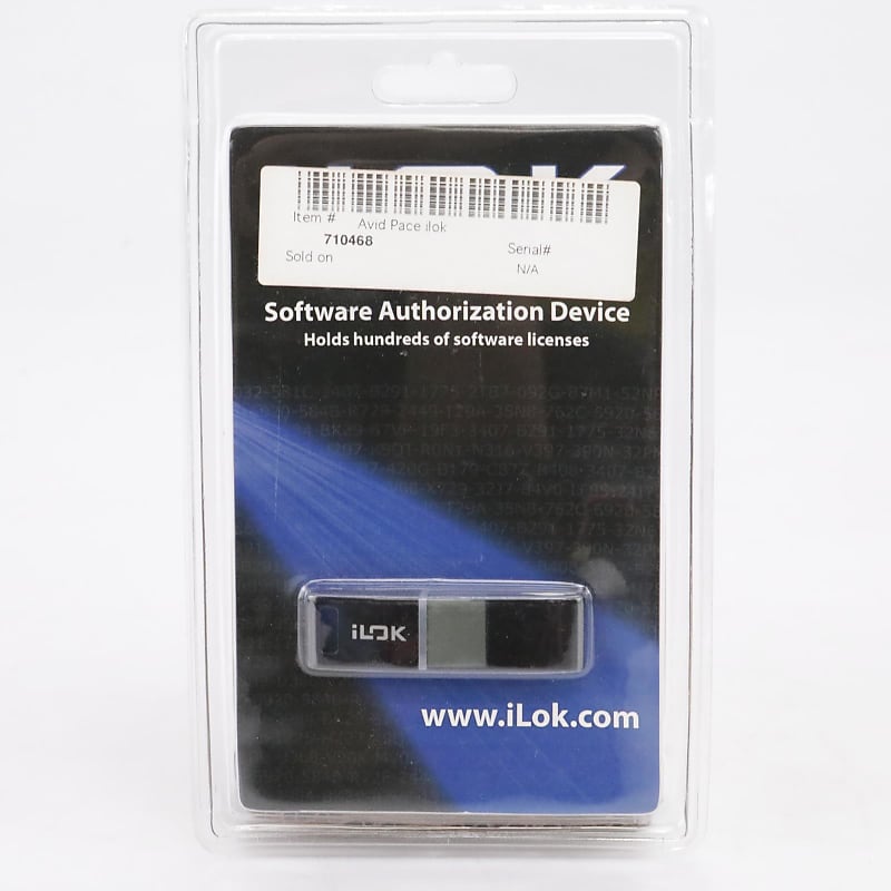 Avid Pro Tools iLok 2nd Generation Software Authorization | Reverb