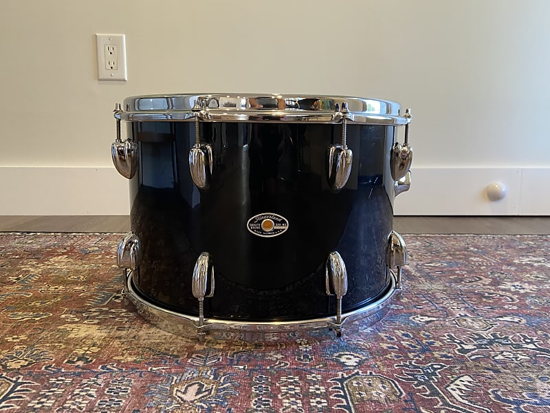 Slingerland 15X10 Tom 15 X 10 Mid 70s Black | Reverb