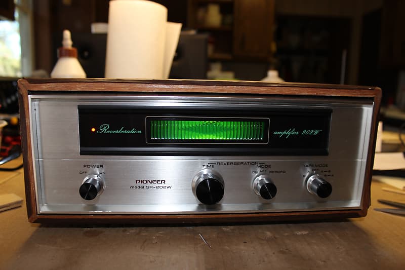 Restored Pioneer SR-202W Reverberation Amplifier | Reverb