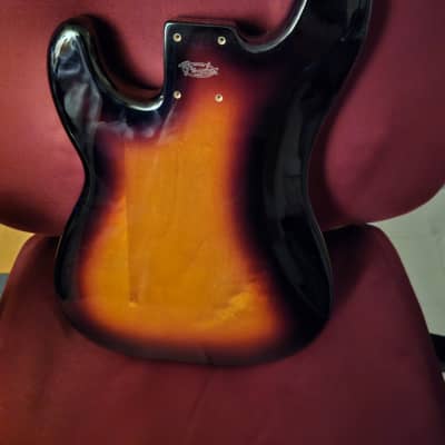 Fender Precision Bass Body 2016 - Dark Burst | Reverb