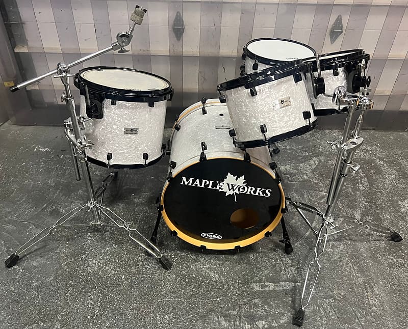 Mapleworks 5-Piece Drum Set w/ Hardware & Bags | Reverb