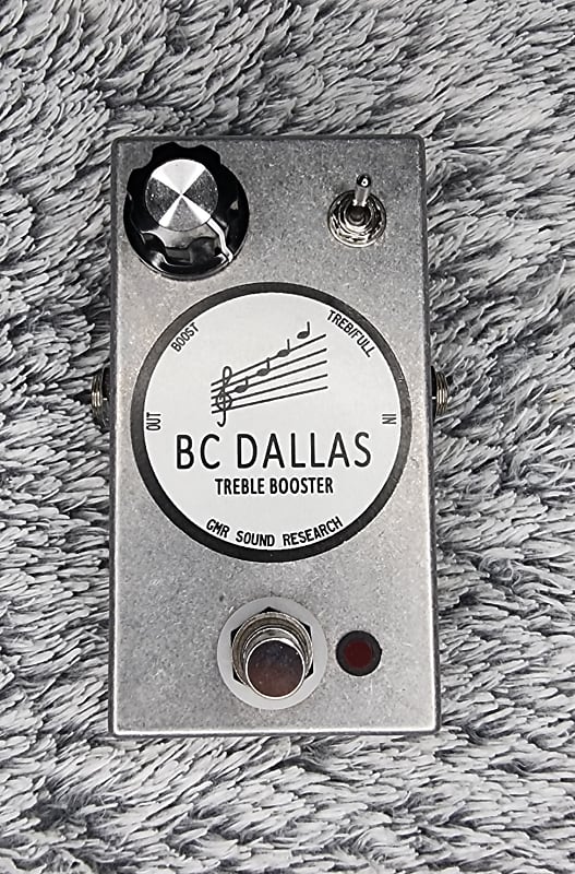 GMR Spares BC Dallas Treble Booster - Handwired pedal | Reverb