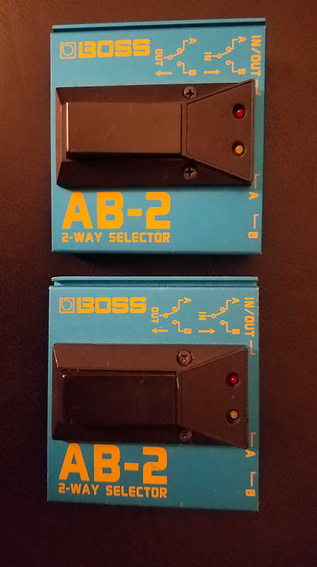 2 Boss AB-2 2-Way Selector Pedals | Reverb