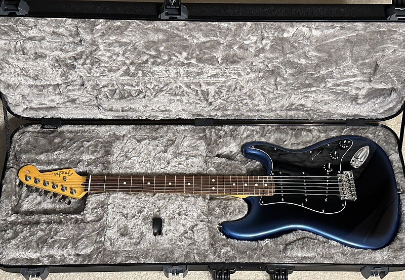 Fender American Professional II Dark Night Stratocaster 2020 | Reverb