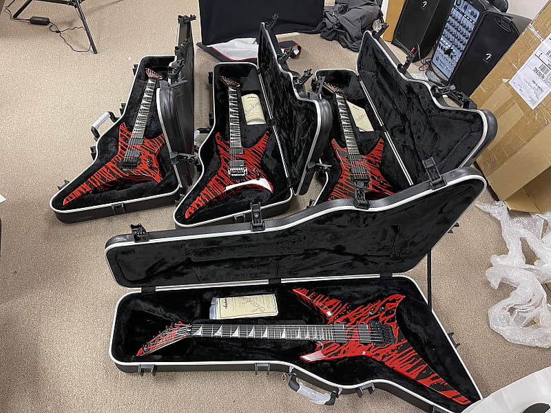 Jackson USA Custom Shop Masterbuilt WR1 Warrior Blood Drip | Reverb